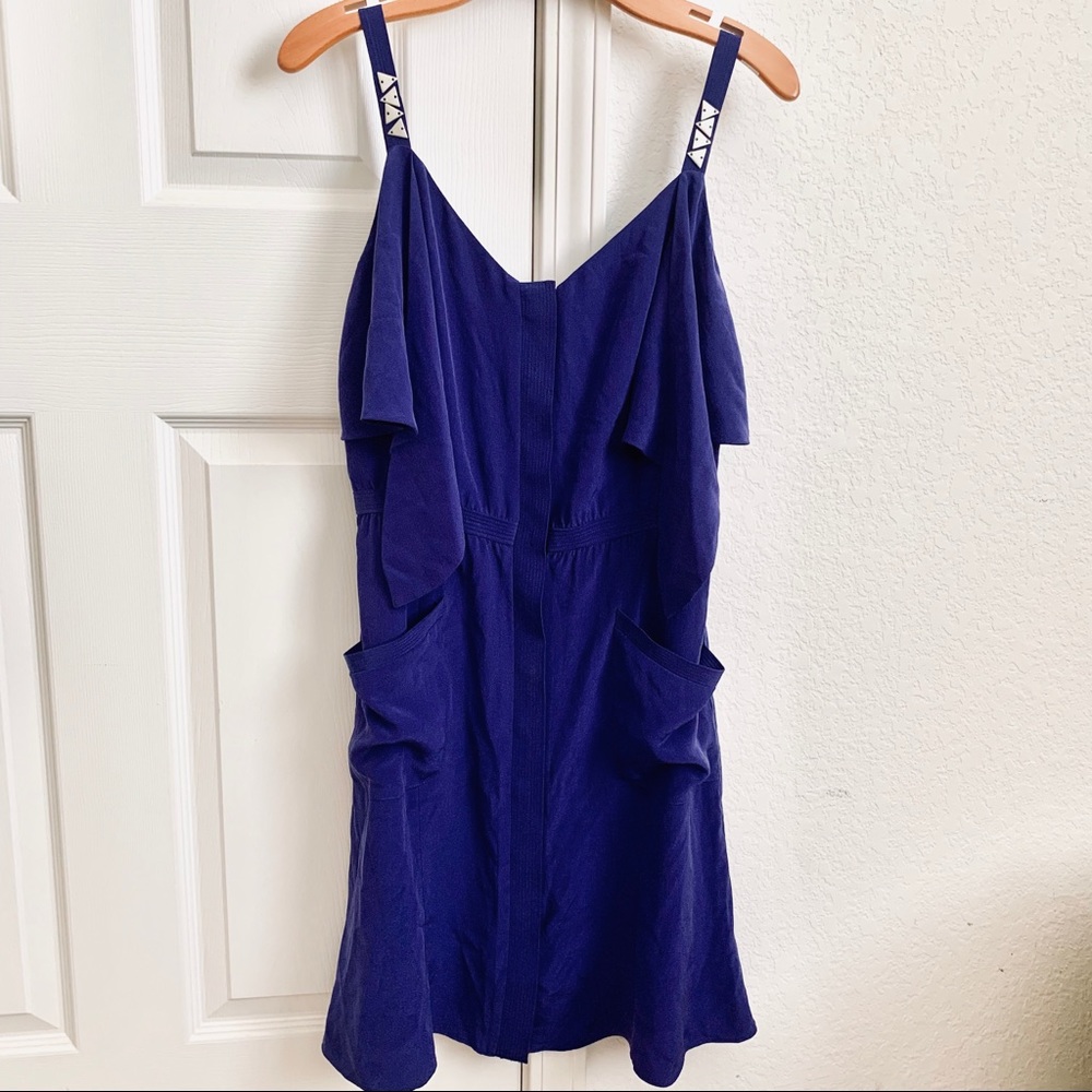 Vena Cava Silk Dress, Striking Plum Color! - Gem